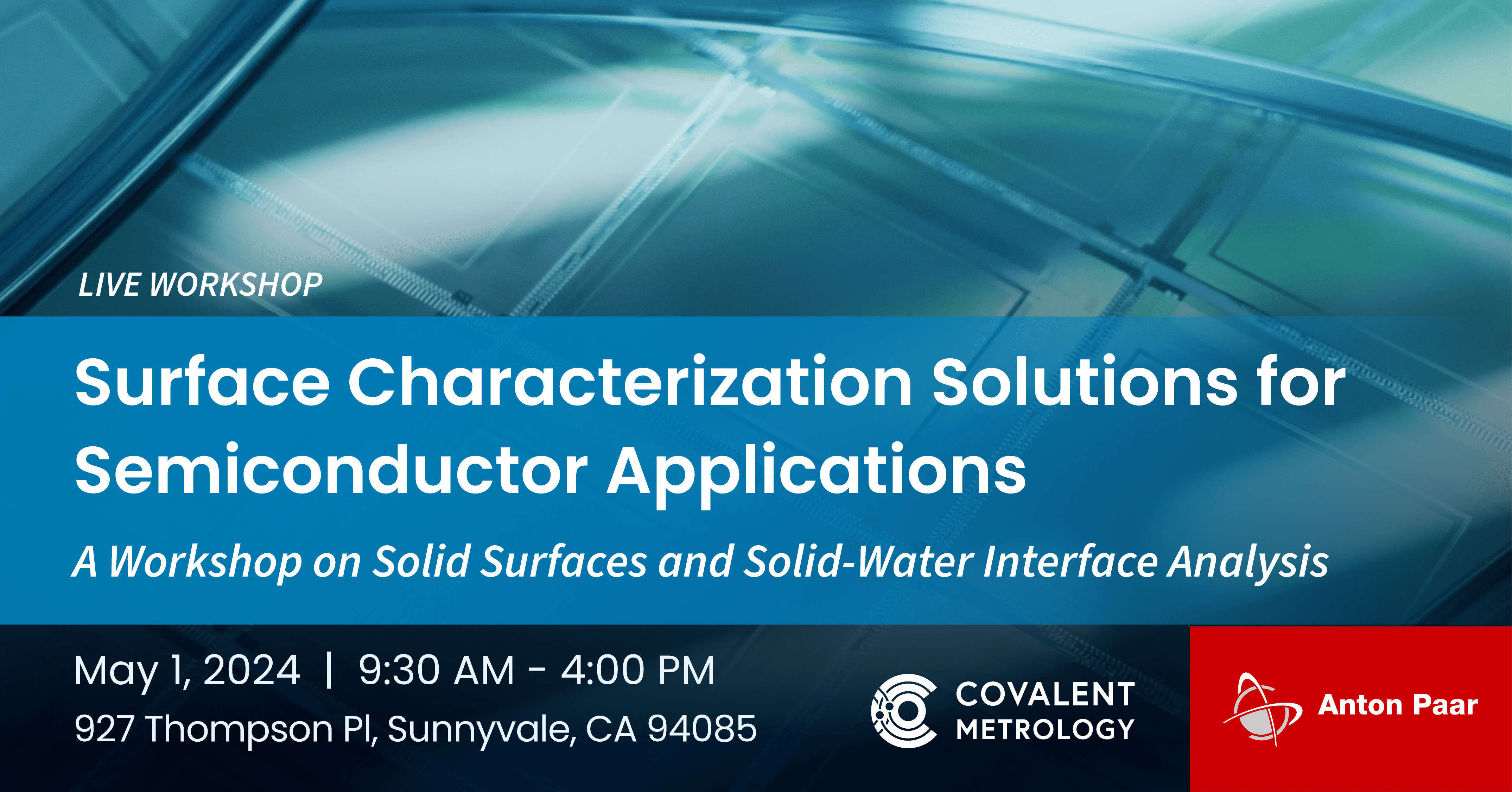 Surface Characterization Solutions for Semiconductors